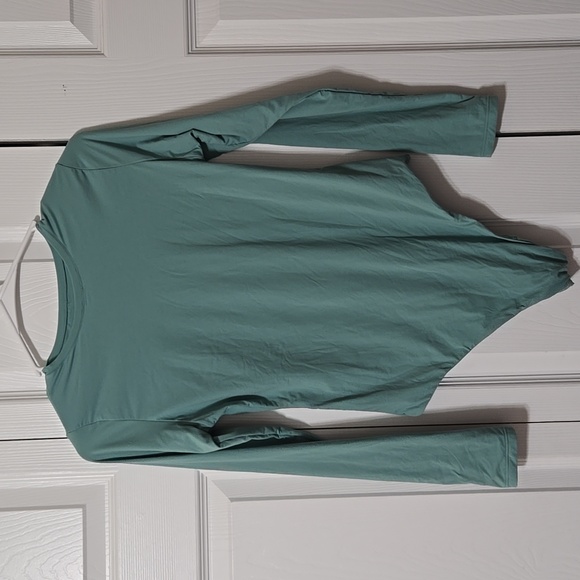 Auden | Tops | Auden Long Sleeve Green Bodysuit Luxury Collection Large ...